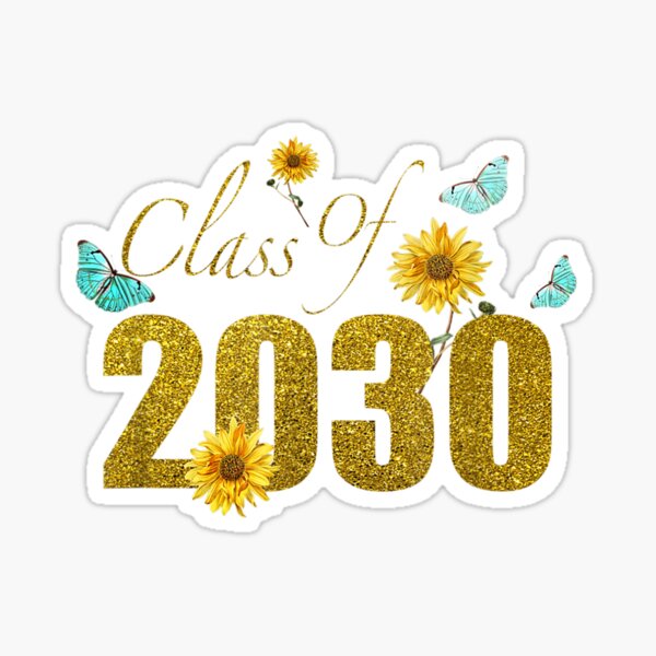 "Sunflower Butterfly Graduation Class Of 2030 Gifts Shirt TShirt69 ...