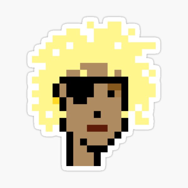 "CryptoPunk #1148 (Female with Wild Blonde Hair with an Eye Patch ...