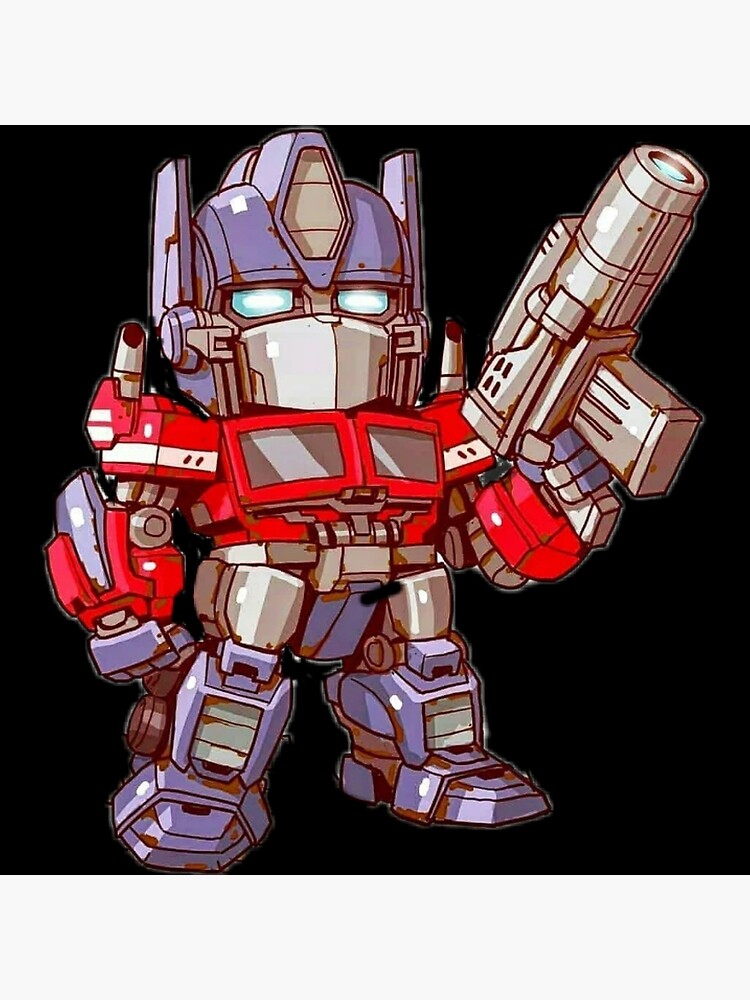 "Autobot - Optimus Prime Child Chibi" Art Print for Sale by ...