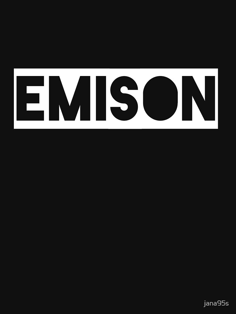 "EMISON" T-shirt by jana95s | Redbubble