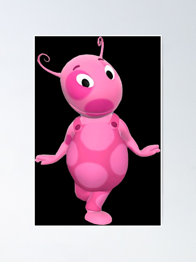 "uniqua backyardigans pink" Poster for Sale by dwitbalistreri | Redbubble