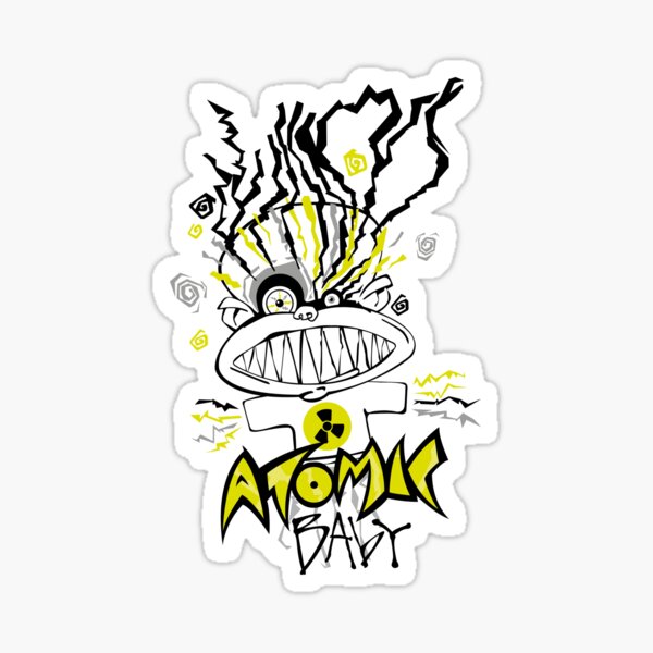"Atomic Baby" Sticker for Sale by rampad1 | Redbubble