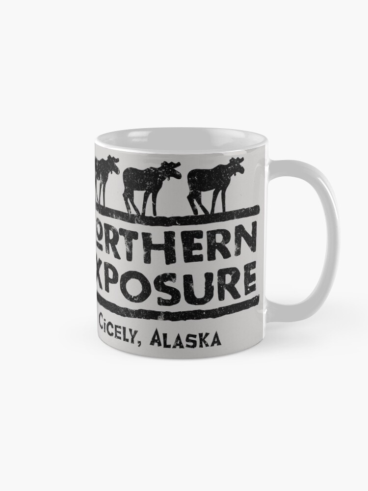 "Northern Exposure Logo Faded" Coffee Mug for Sale by alhern67 | Redbubble