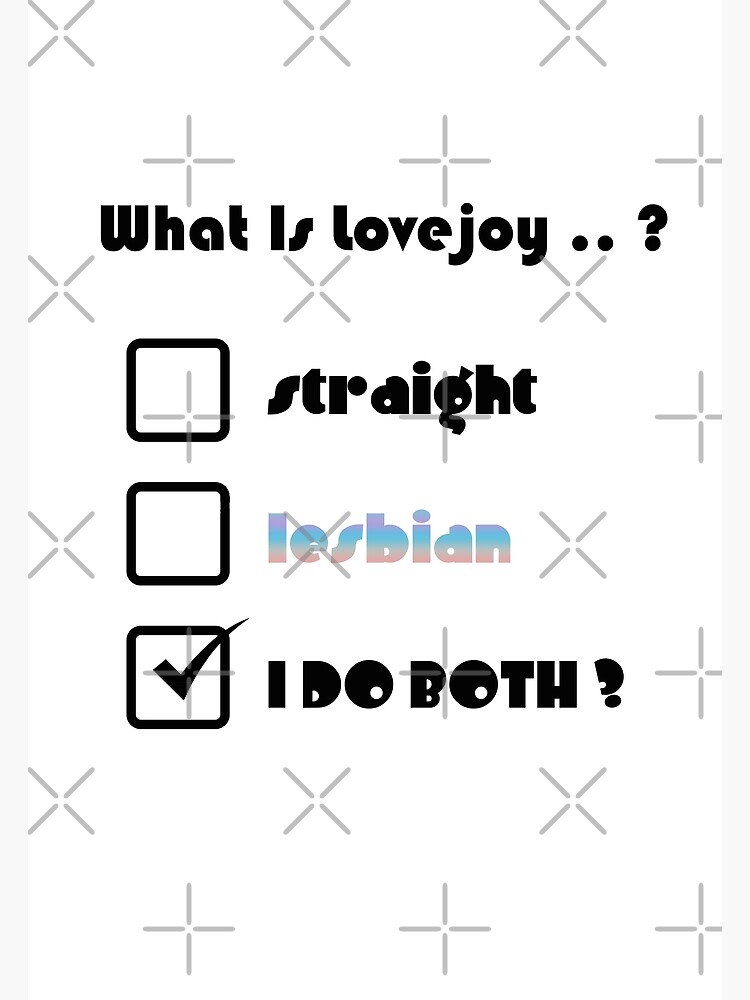 "what is lovejoy bars Selection t-shirts " Poster for Sale by fowzi ...