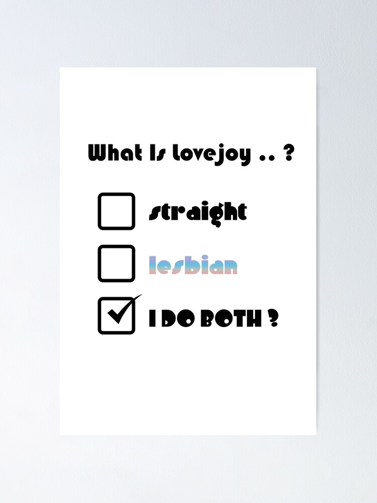 "what is lovejoy bars Selection t-shirts " Poster for Sale by fowzi ...