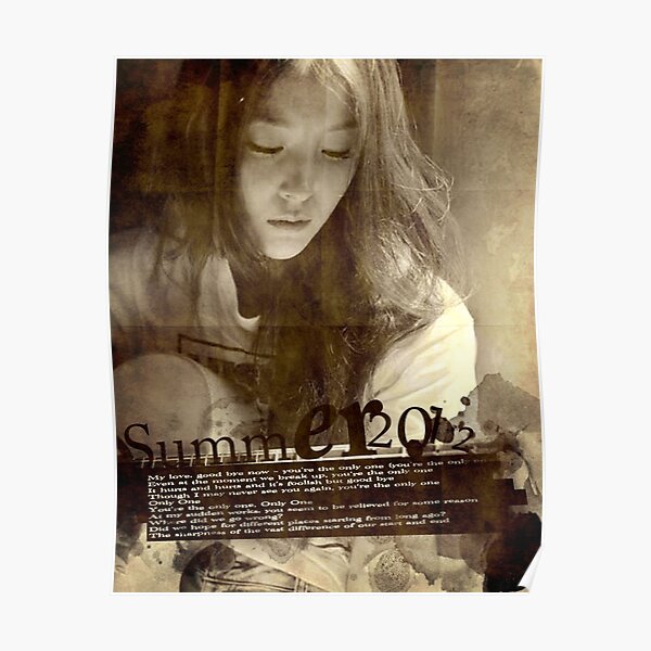 "BoA" Poster for Sale by kazykim13 | Redbubble