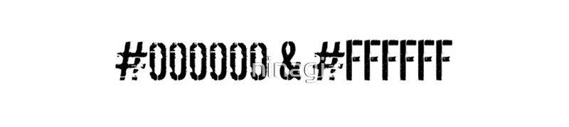 "#000000 & #FFFFFF Black & White The Neighbourhood Print" by ninagi ...