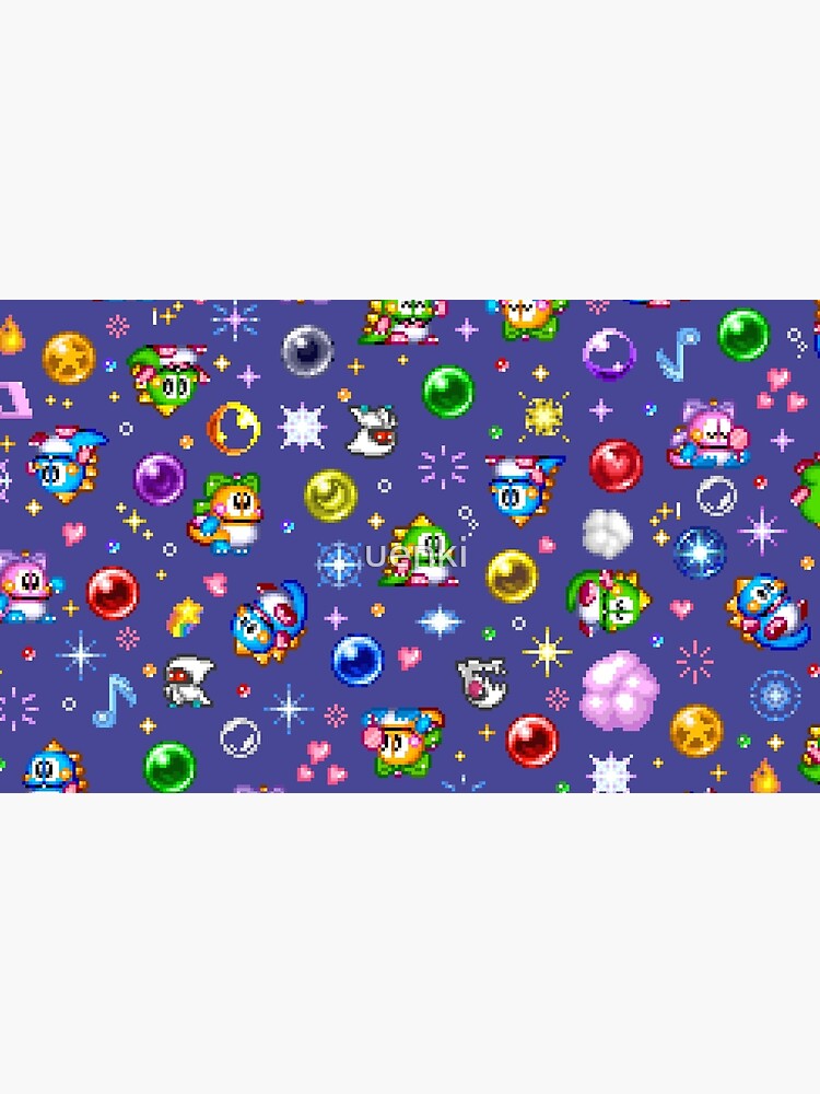 "Bubble Bobble - Blau" Kaffeebecher von uenki | Redbubble