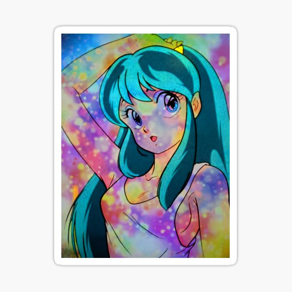 "Lum Invaders " Sticker for Sale by uprooted | Redbubble