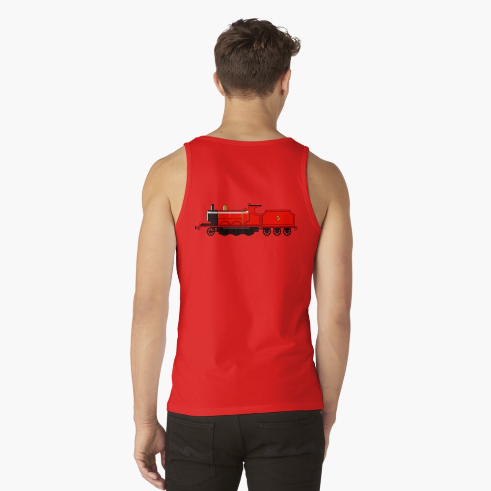 "James the Red Engine" Sticker for Sale by WestieMerch | Redbubble