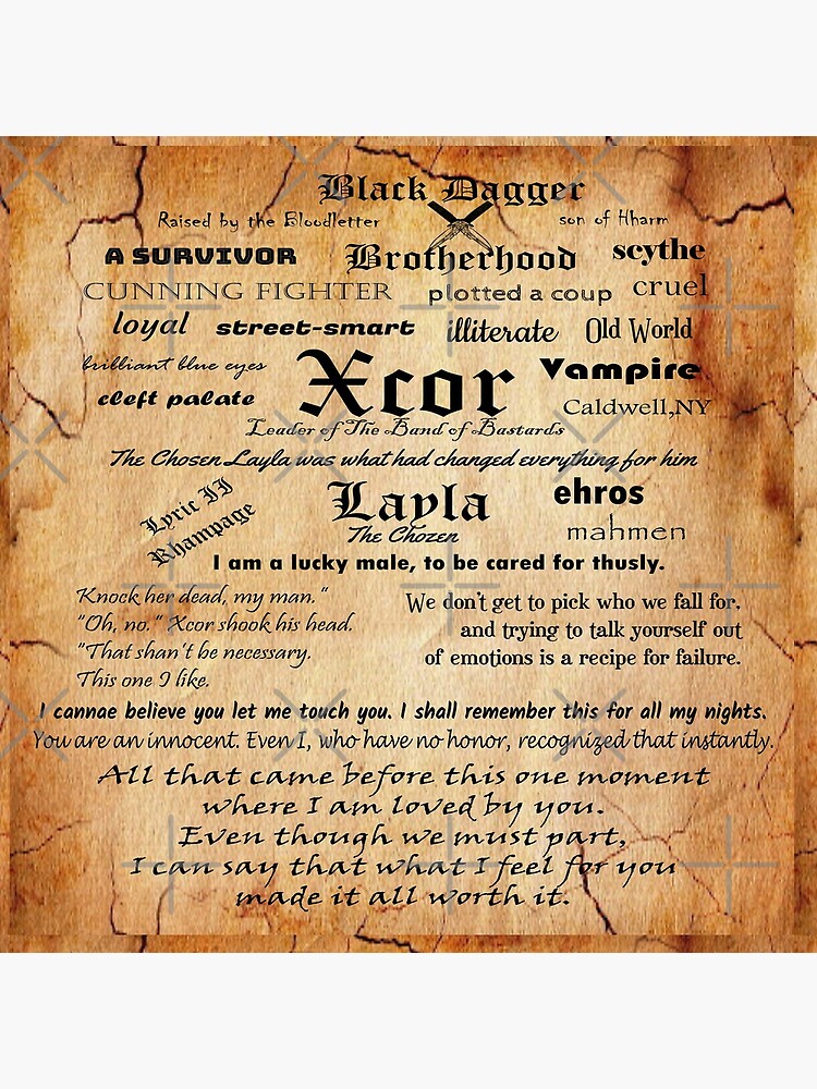 "Xcor Black Dagger Brotherhood - Ich besitze nicht die Rechte an diesem ...