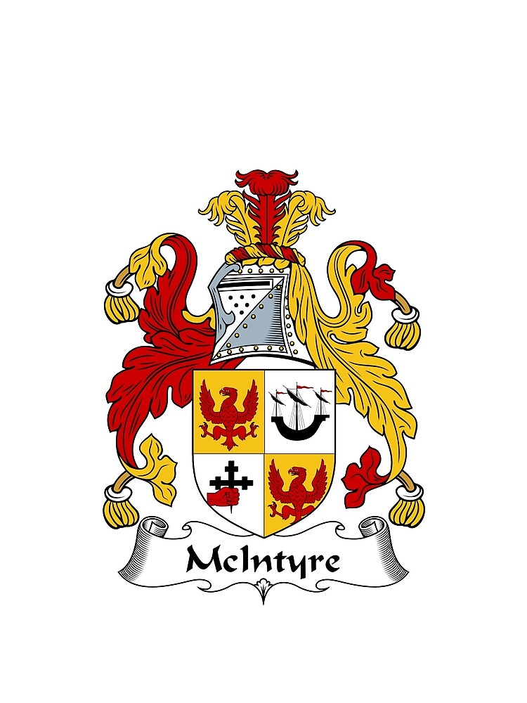 "McIntyre Coat of Arms / McIntyre Family Crest" T-shirt by ...