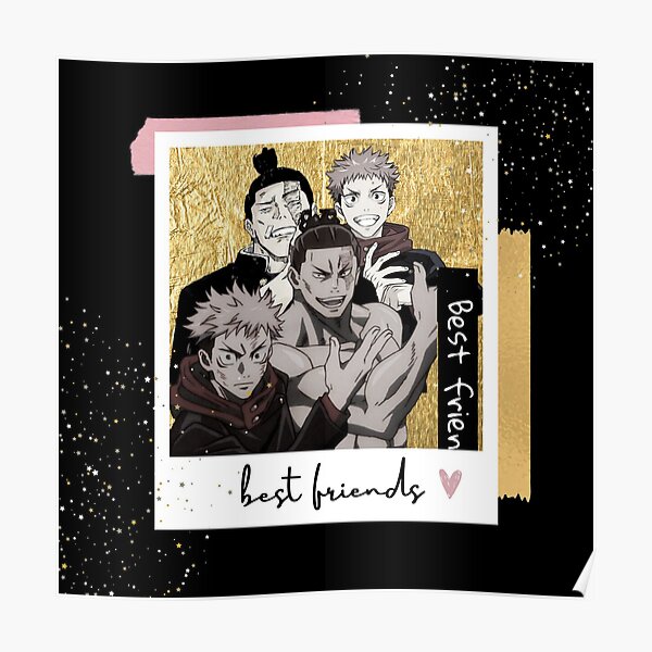 "jujutsu keisen best friendo" Poster for Sale by hamido18 | Redbubble