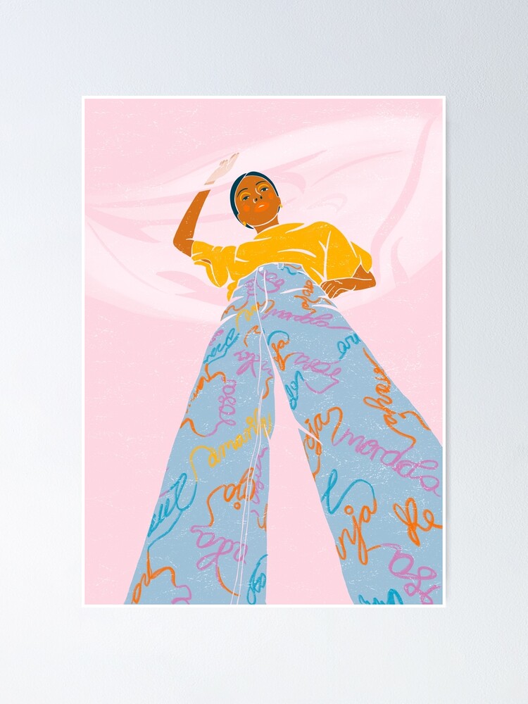 Sassy Pants Poster By Losatomic Redbubble