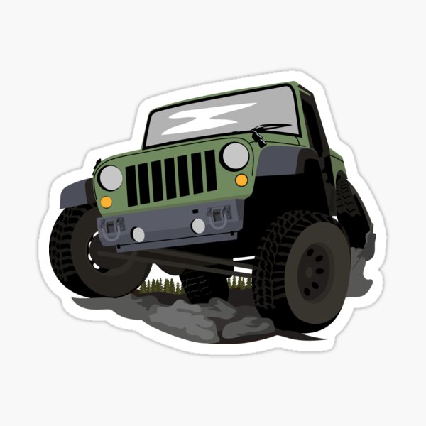 "No Road No Problem 4x4 Off-Road Design" Sticker for Sale by ...