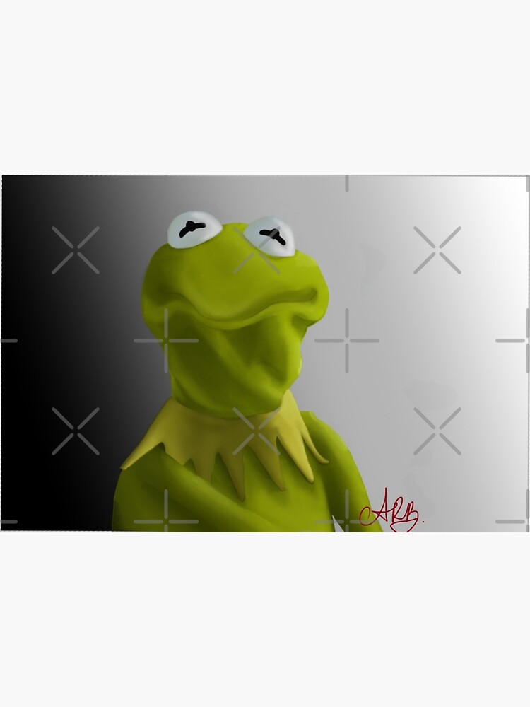 "Kermit" Sticker by rafsalbina | Redbubble