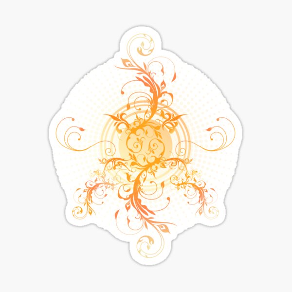 "FLORA" Sticker for Sale by JAVIERLARK | Redbubble