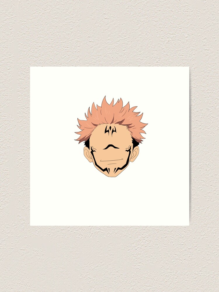 "Jujutsu Kaisen - Sukuna Face JJK" Art Print for Sale by naavneet ...