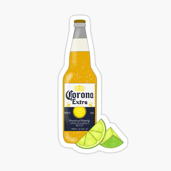 "Corona Beer" Sticker by jordandegollado | Redbubble