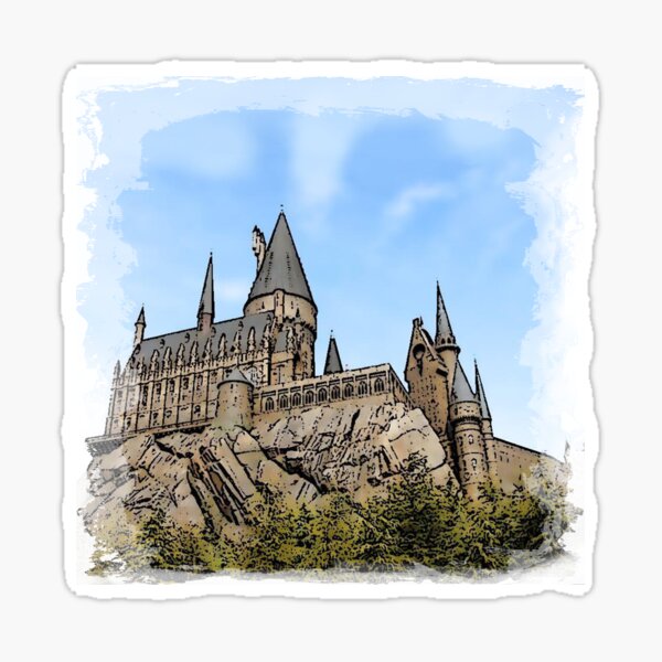 "Castle" Sticker for Sale by PoHFrost | Redbubble