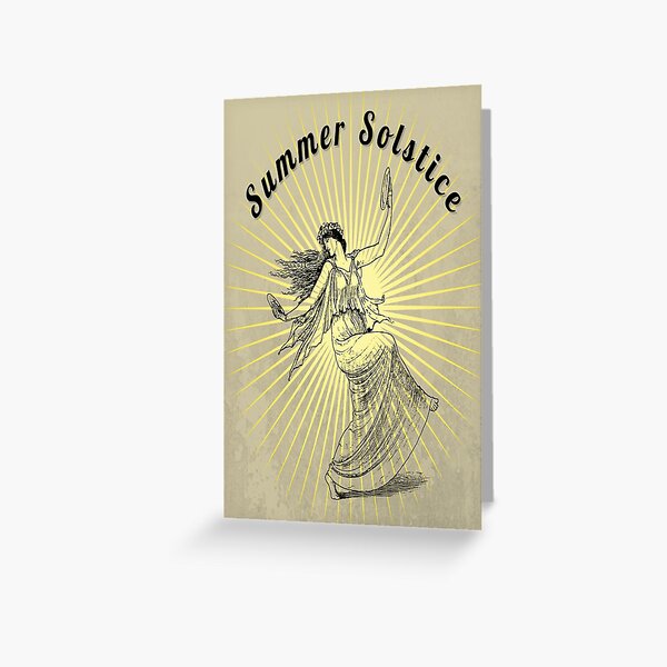 "Summer Solstice. Vintage Collection" Greeting Card for Sale by ...