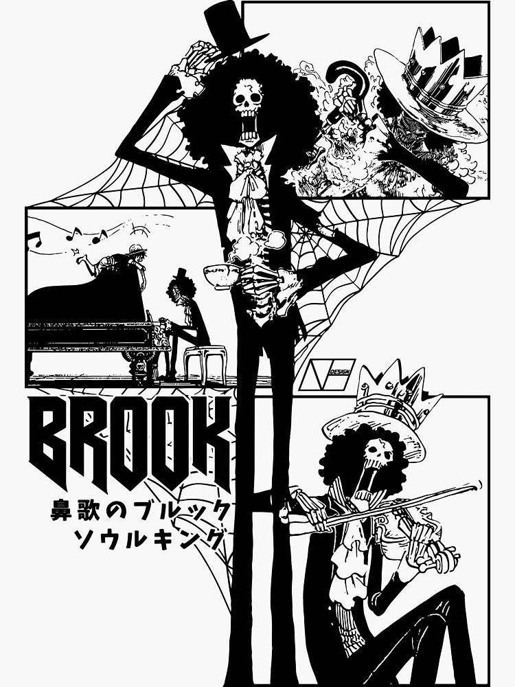 "BROOK" Sticker by natyescucha | Redbubble