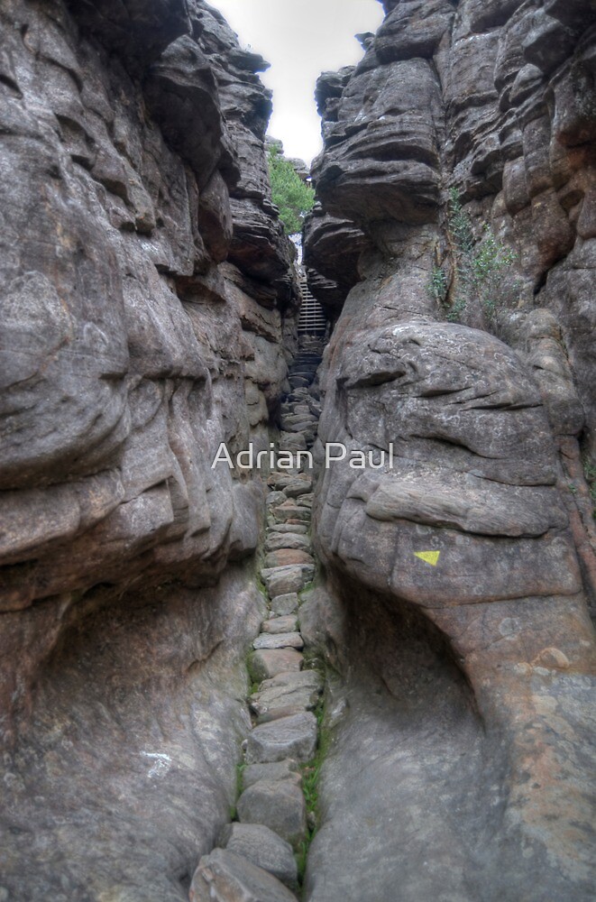 "Silent Street, Pinnacle Walk, Grampians, Victoria" by Adrian Paul ...
