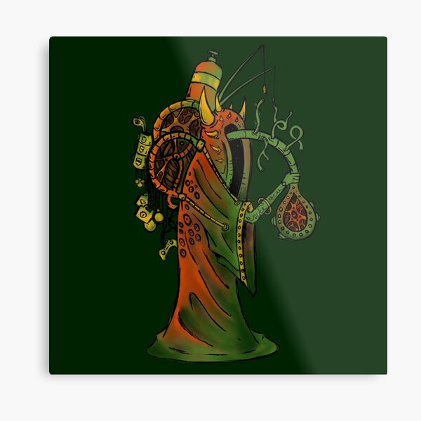 Weed Wizard Metal Prints | Redbubble