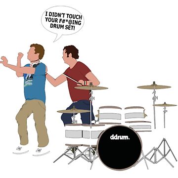 "Step Brothers Drum Set" Poster for Sale by rippPrints | Redbubble
