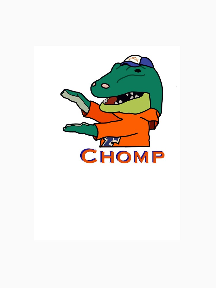 "Albert gator chomp" T-shirt for Sale by madie238 | Redbubble | albert t-shirts - gators t ...