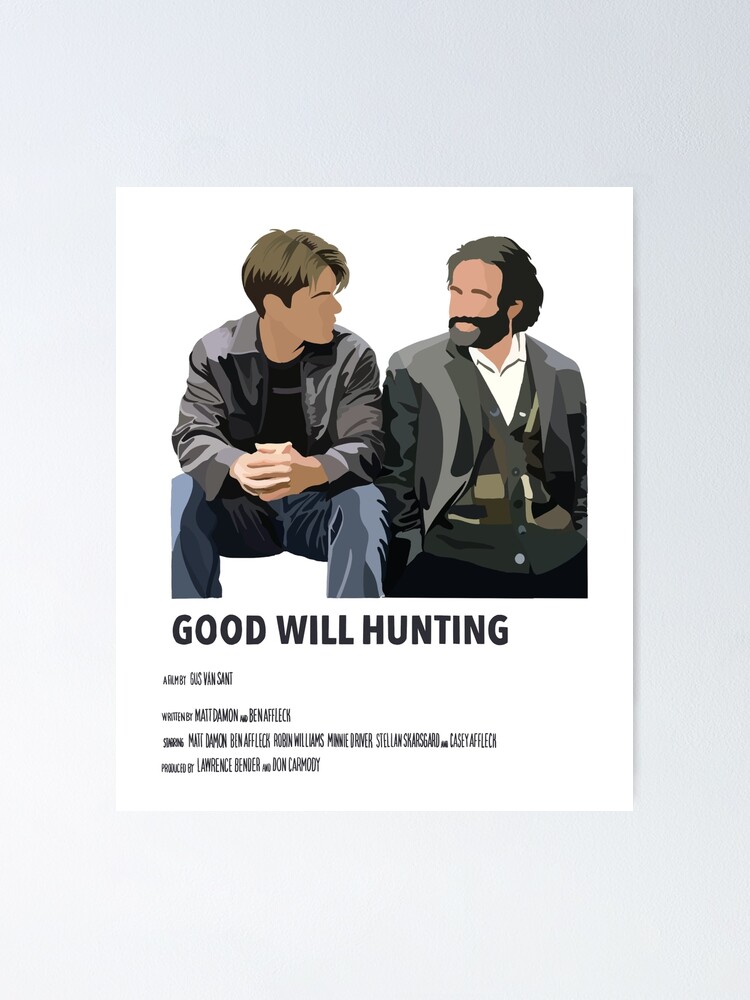 "Good Will Hunting Movie Poster Illustration" Poster for Sale by ...