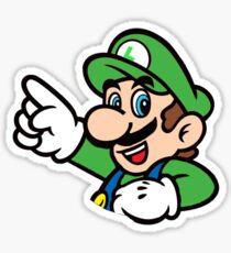 Luigi Stickers | Redbubble