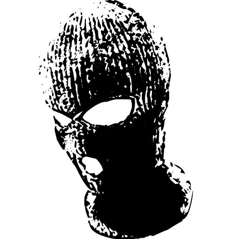 Ski Mask: Metal Prints | Redbubble