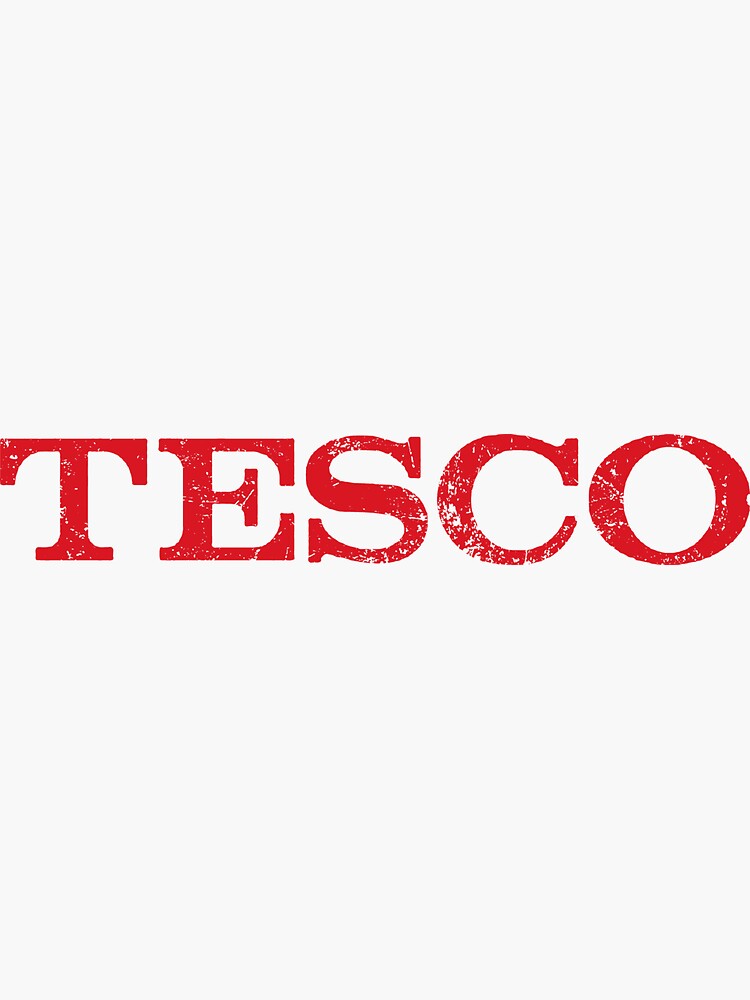 "tesco 10" Sticker by semikalop | Redbubble