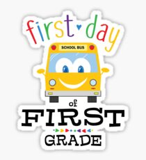 First Day Of School Stickers | Redbubble