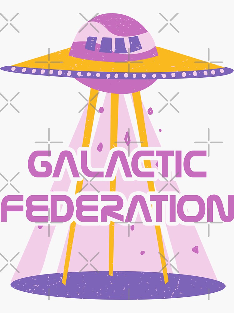 "Galactic Federation Funny Parody" Sticker for Sale by GraphicPapel ...