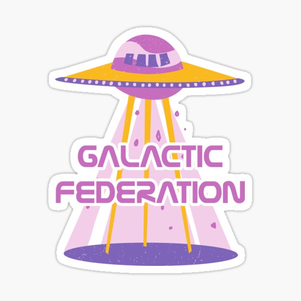 "Galactic Federation Funny Parody" Sticker for Sale by GraphicPapel ...