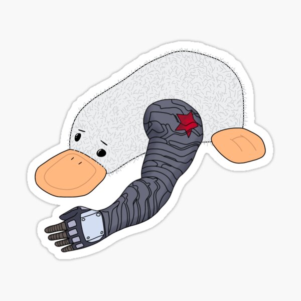 "Bucky Google" Sticker for Sale by Sutherlandh | Redbubble