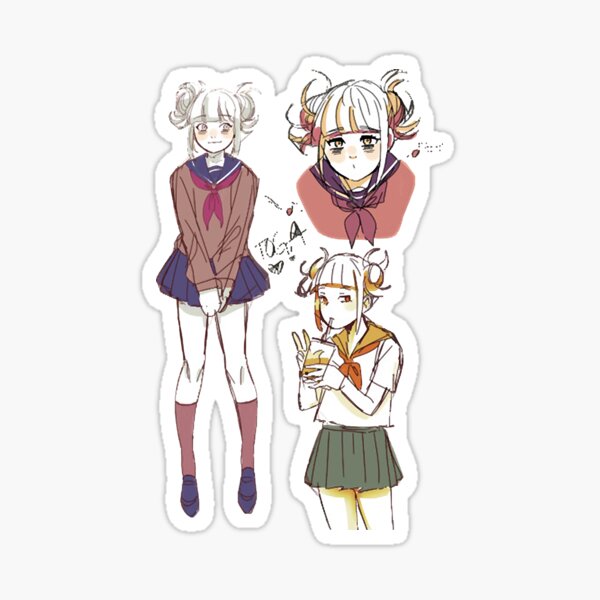 "Toga Himiko (Backgroundless)" Sticker for Sale by Fracassa8 | Redbubble