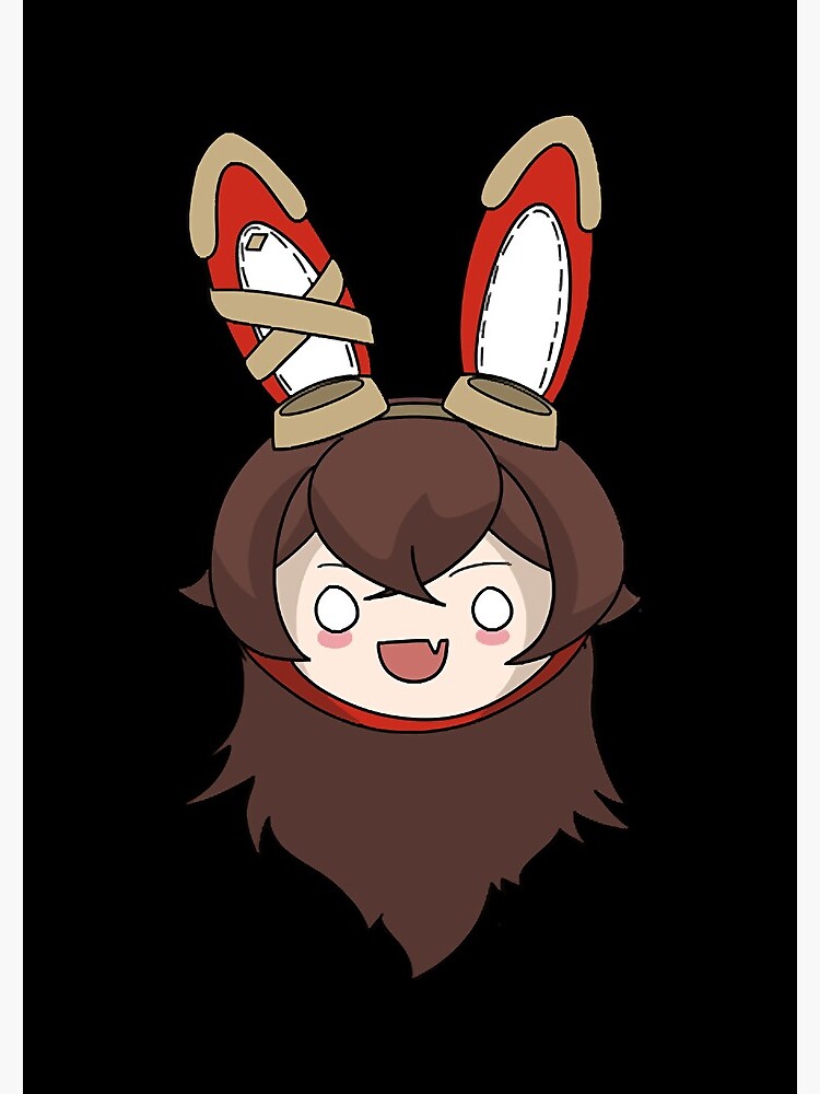 "Baron Bunny - Genshin Impact Logo" Spiral Notebook for Sale by ...