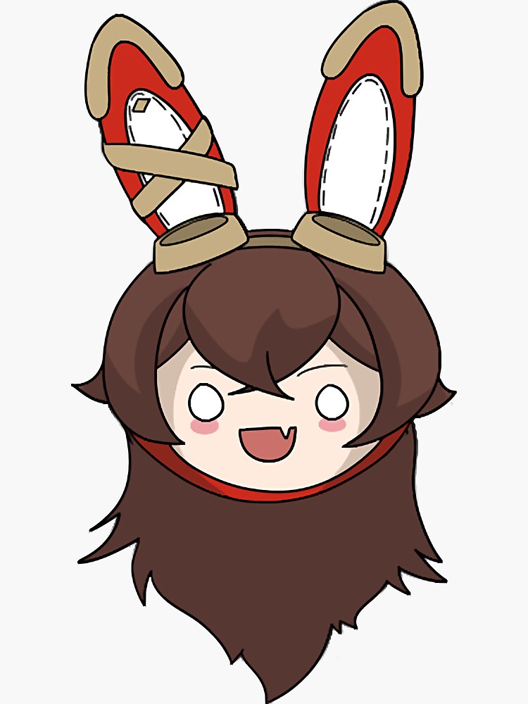 "Baron Bunny - Genshin Impact Logo" Sticker von VlkBreslin23 | Redbubble