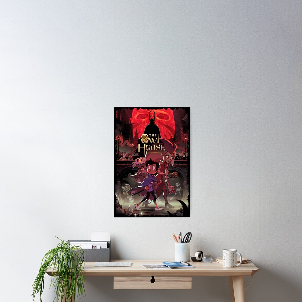 "THE OWL HOUSE MERCH NICH" Poster by ghokyfrety | Redbubble