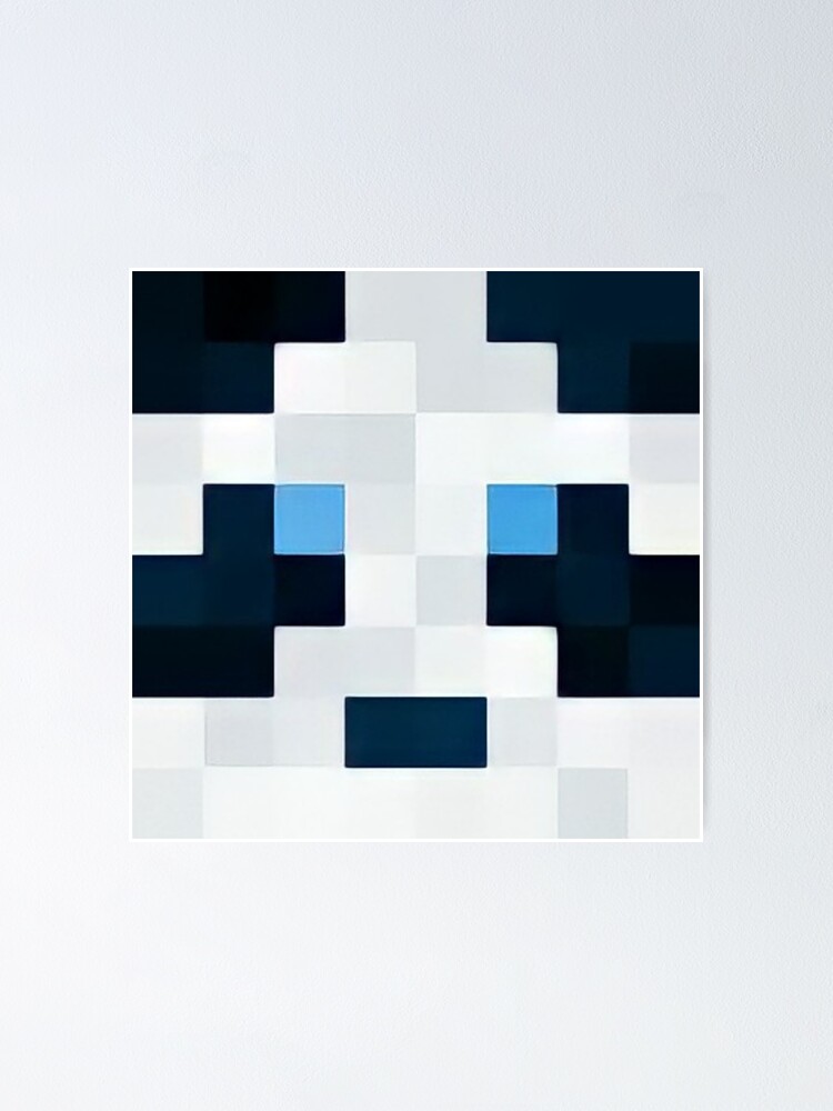 "Minecraft Panda face" Poster by KPuneet | Redbubble
