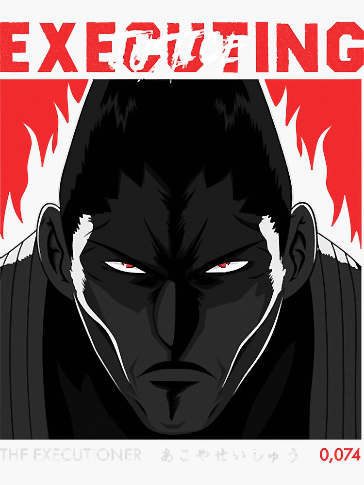 "Akoya Seishu Kengan Manga Anime " Sticker for Sale by MinatraMa ...