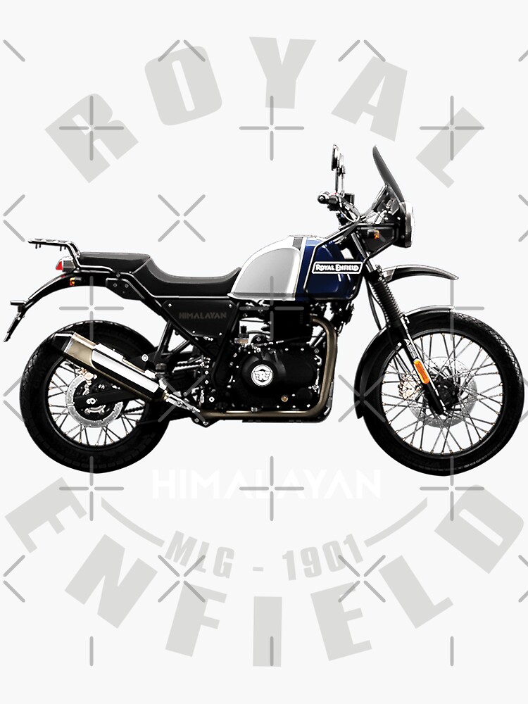 "Royal Enfield HIMALAYAN" Sticker by Ramkumar9962 | Redbubble
