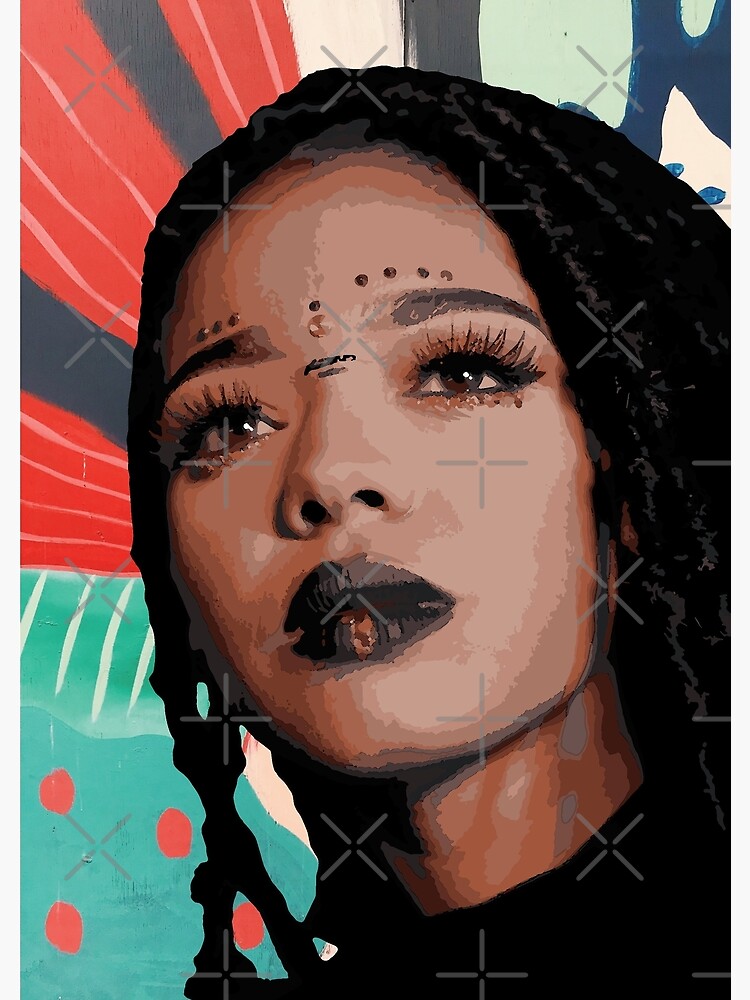"Dreadlock Queen" Poster by ProfusionPixel | Redbubble
