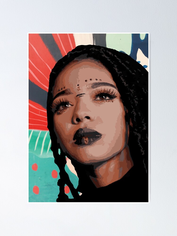 "Dreadlock Queen" Poster by ProfusionPixel | Redbubble