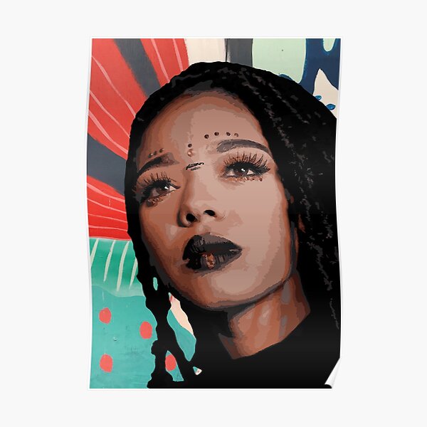 "Dreadlock Queen" Poster by ProfusionPixel | Redbubble