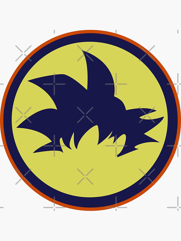 "goku head" Sticker for Sale by cremadesign | Redbubble