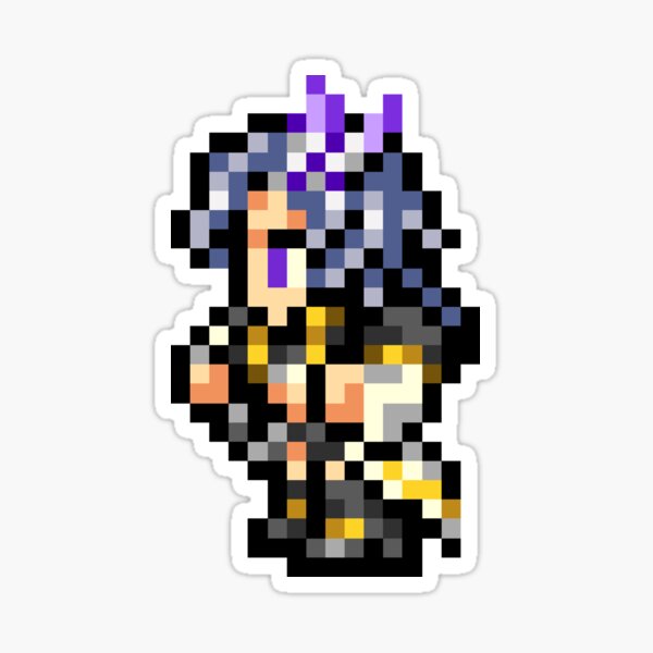 Pegatina «Final Fantasy IX - Kuja Sprite» de SpriteZone | Redbubble